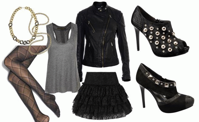 Apenas uma Menina: Looks de patricinha, funkeira, rockeira, etc.